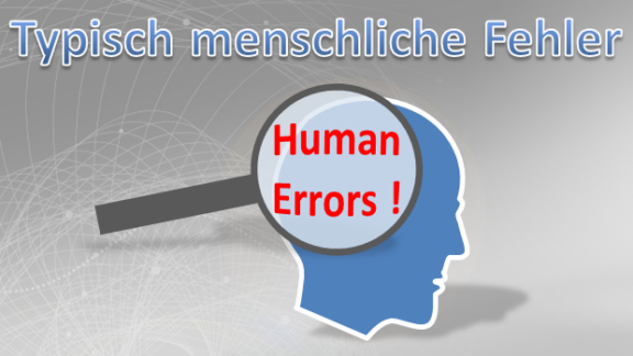 Menschliche Fehler Matrix - Know-NOW Vorlagen