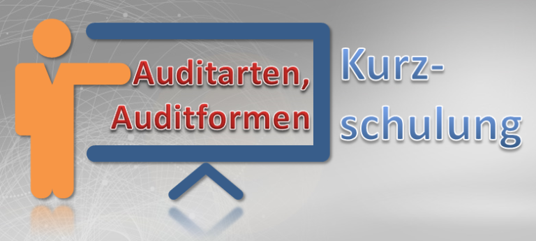 Auditarten und Auditformen Kurzschulung - Know-NOW Vorlagen